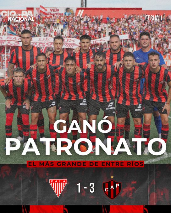 Debut y triunfo de Patronato – LA NOTA digital